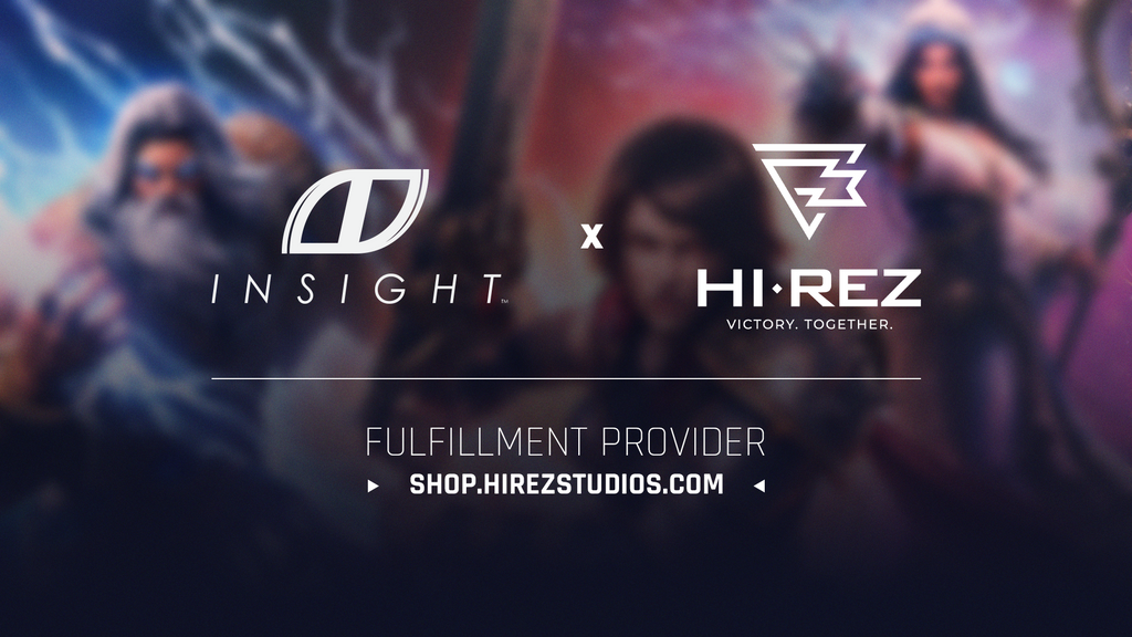 Insight Apparel Announced as Fulfillment Provider for Hi-Rez Studios M